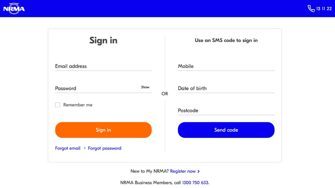 Updating Card Payment Details | NRMA