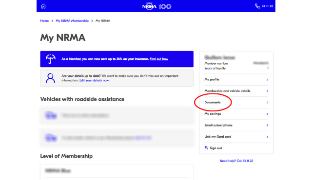 Renewing NRMA membership via BPAY | The NRMA