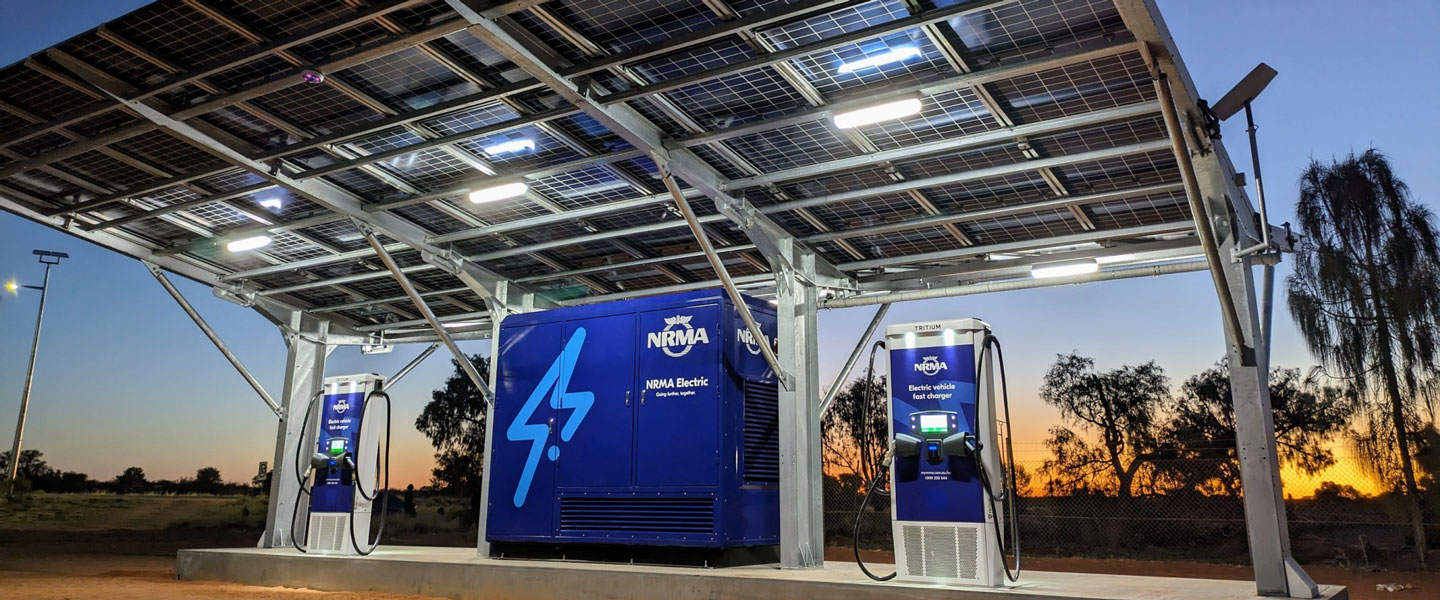 Diesel electric car charger store